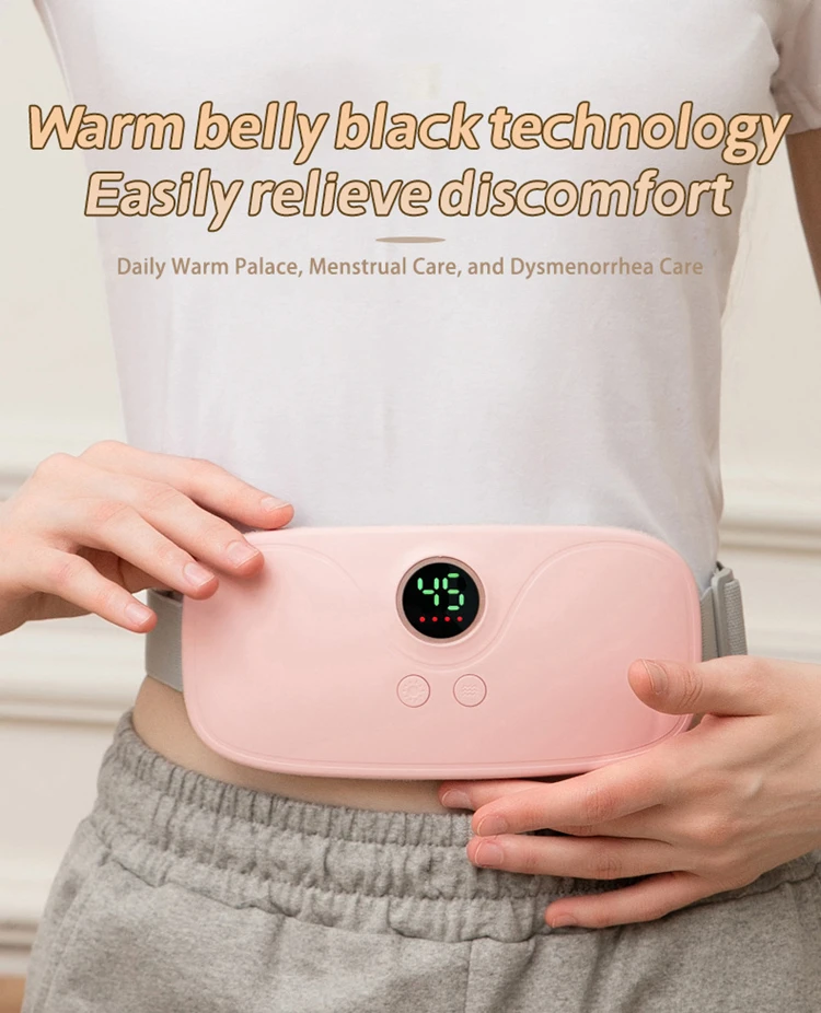 Portable Wireless Electric Menstrual Belly Waist Massager