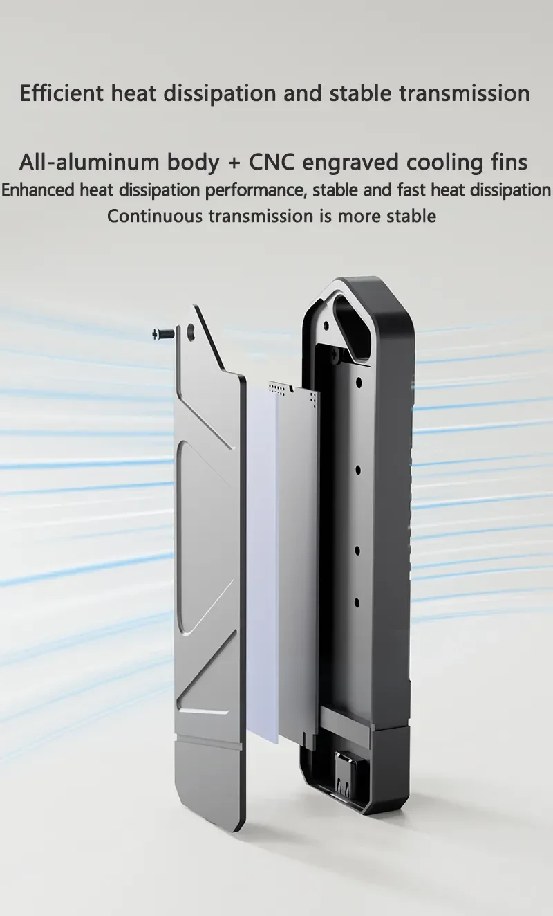 M2 Nvme SSD Enclosure - USB 3.2 to Type C External HDD Case