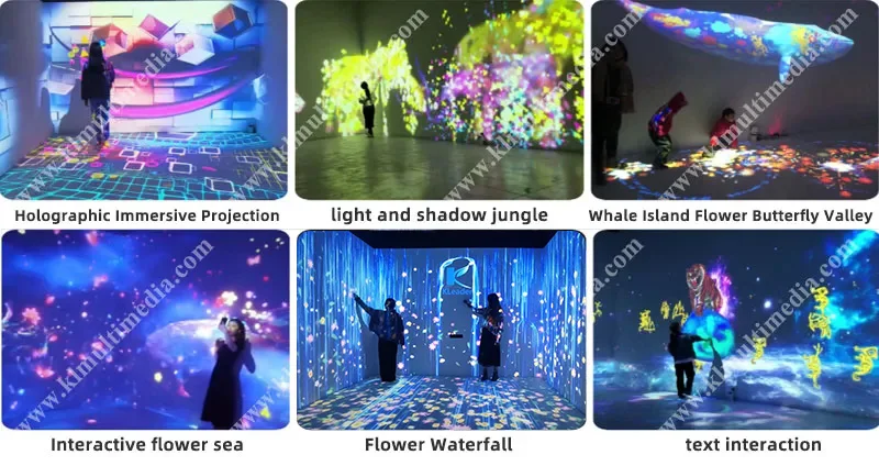 7d Hologram Technology - Interactive Sports Wall Photo Projector