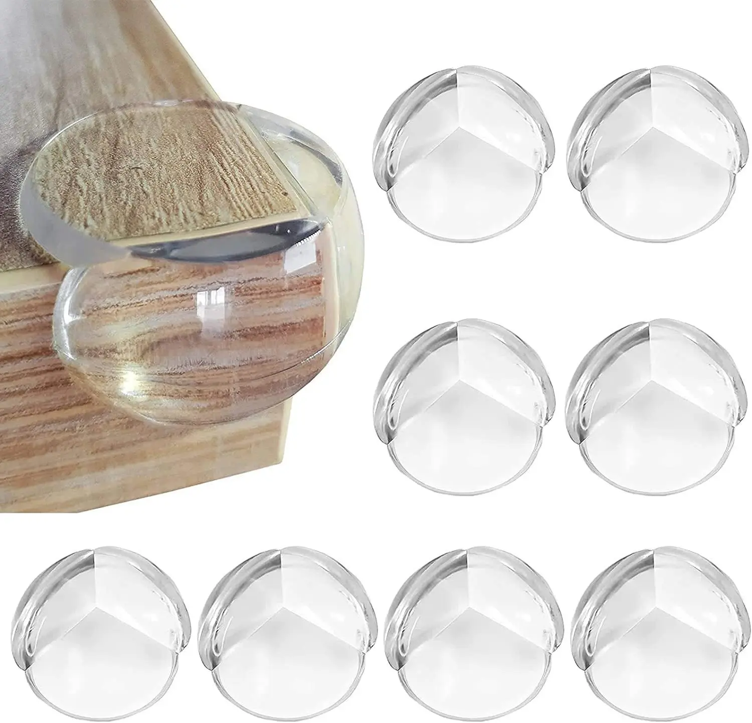 Baby Safety Table Corner Protector Transparent Anti-Collision Angle ...