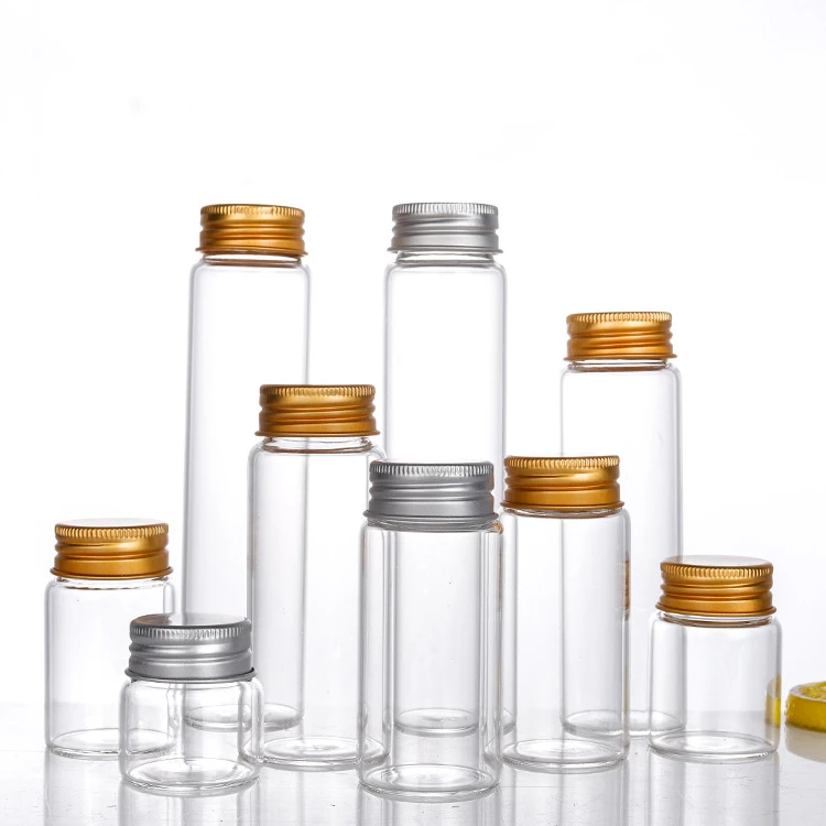 High Borosilicate Glass Storage Jars - Versatile & Durable