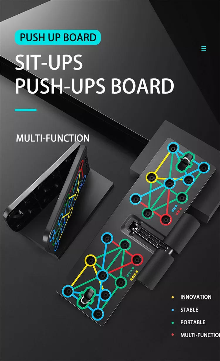 Wholesale Multifunctional Folding Push-up Board New Abdominal Fitness ...