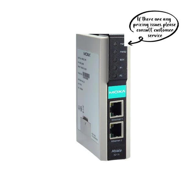 MOXA Mgate 5217I-600-T Mgate 5217I-1200-T Modbus to Bacnet Gateway