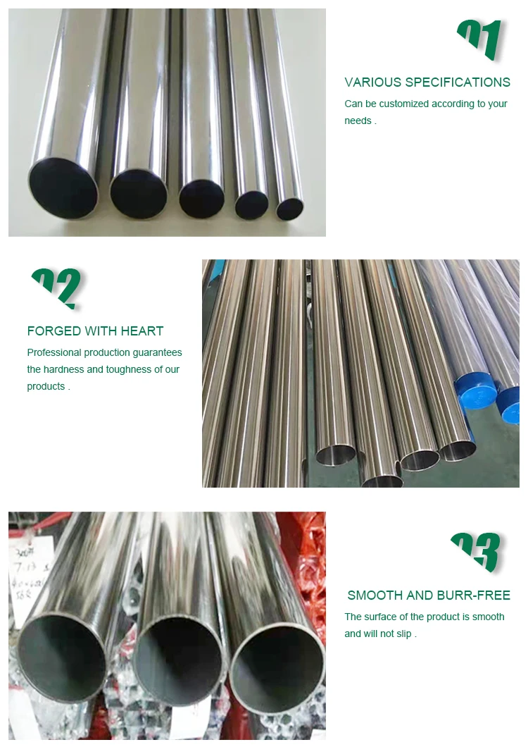 304 12 Inch 16mm Diameter Sch 10 Stainless Steel Pipe Seamless ...