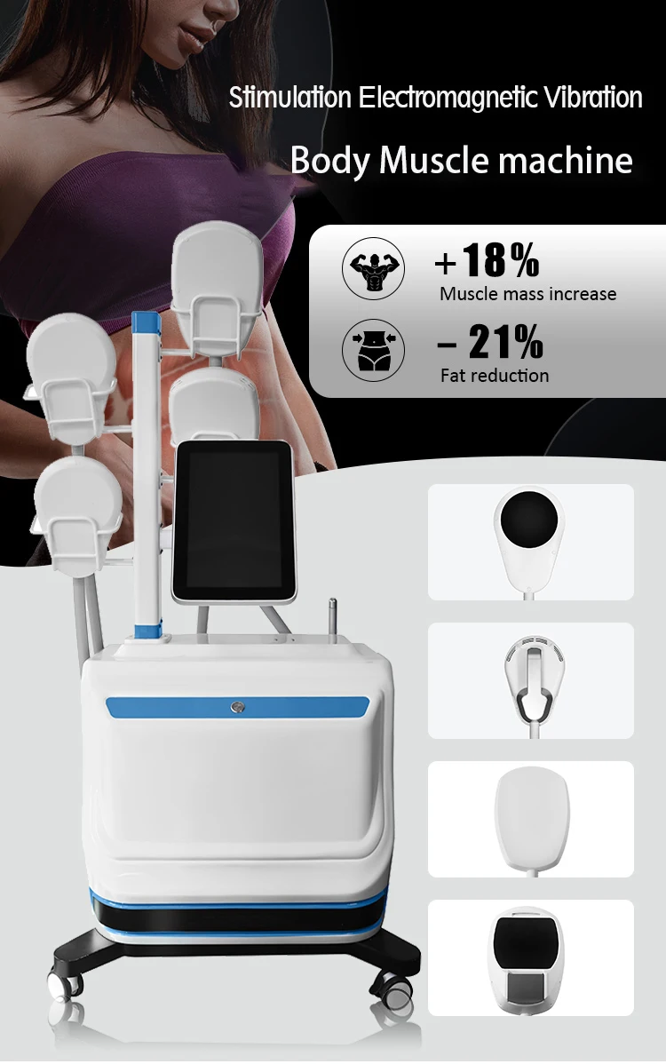 Vertical Non-invasive Ems Fitness Machine Rf Ems Weight Lose Body ...