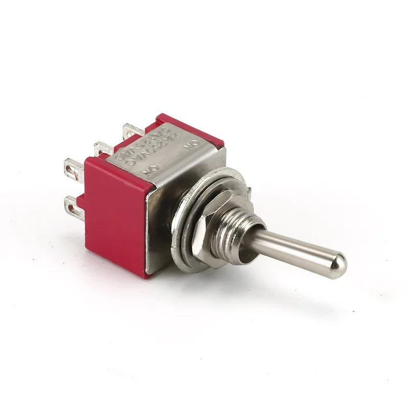 6MM Red Toggle Switch 6 Pin MTS-202 ON-ON Rocker Arm Switch| Alibaba.com
