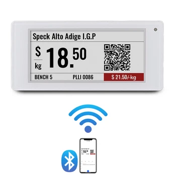 Bluetooth Esl Rfid Esl Supermarket Digital Price Tags Electronic Shelf Label For Shop - Buy ...