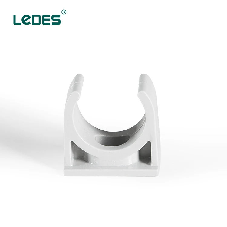 Ledes PVC Pipe Clamp Plastic Electrical Conduit Clips Conduit Fitting Accessories- Grey| Alibaba.com