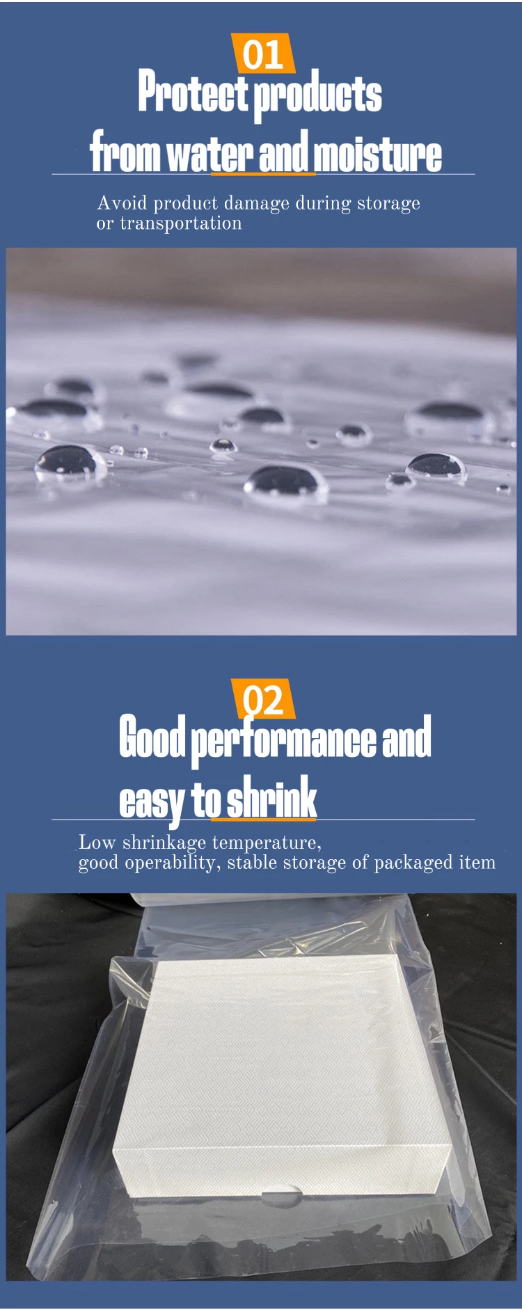 Thermoforming and Heat Seal PVC Film Plastic Film Roll for Product ...