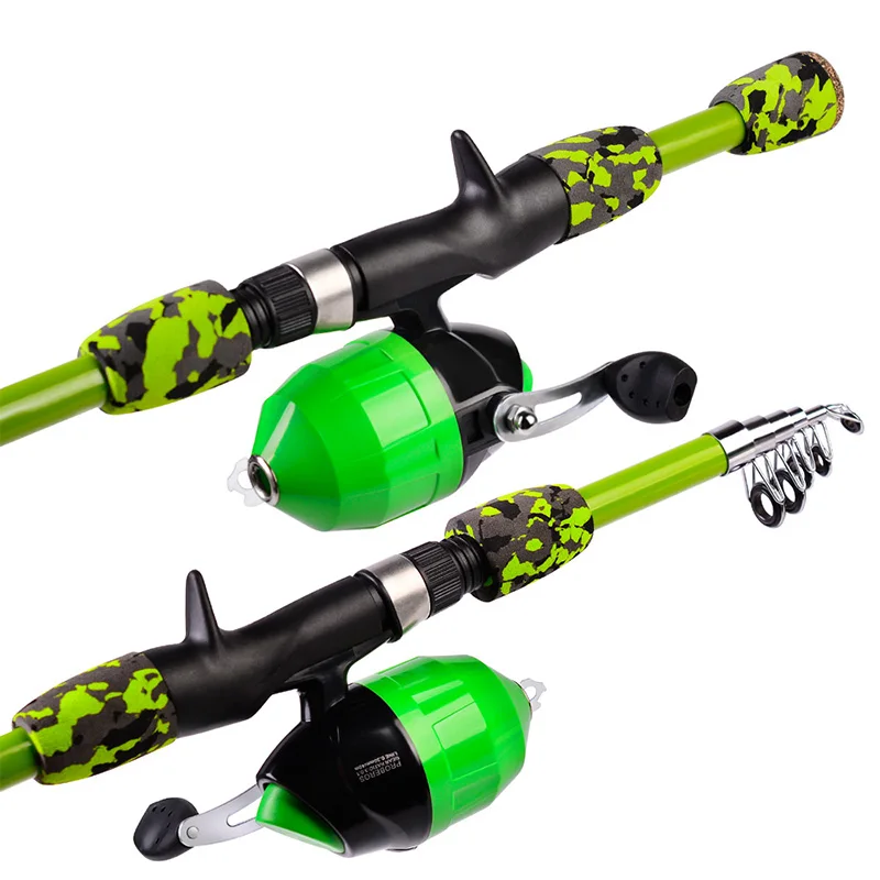 Fishing Set For Kids Including Fishing Rod Reel Hook Lure And Bag - Buy ...