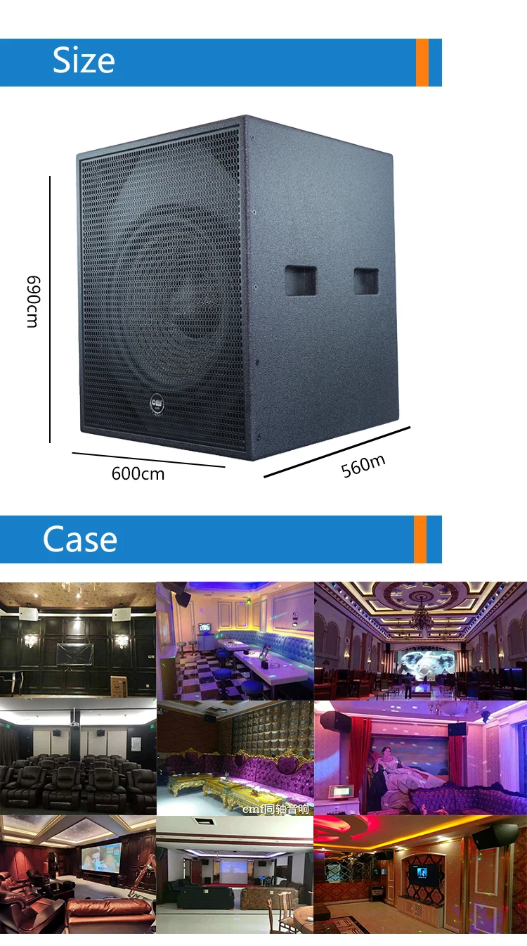 18 Inch Subwoofer Professional Audio Speaker Passive Sound Subwoofer ...