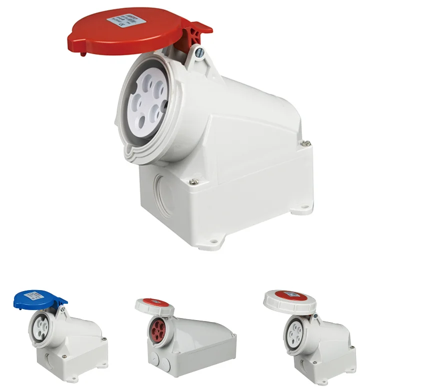 Saipwell Industrial Socket IP44 - Reliable Electrical Receptacle