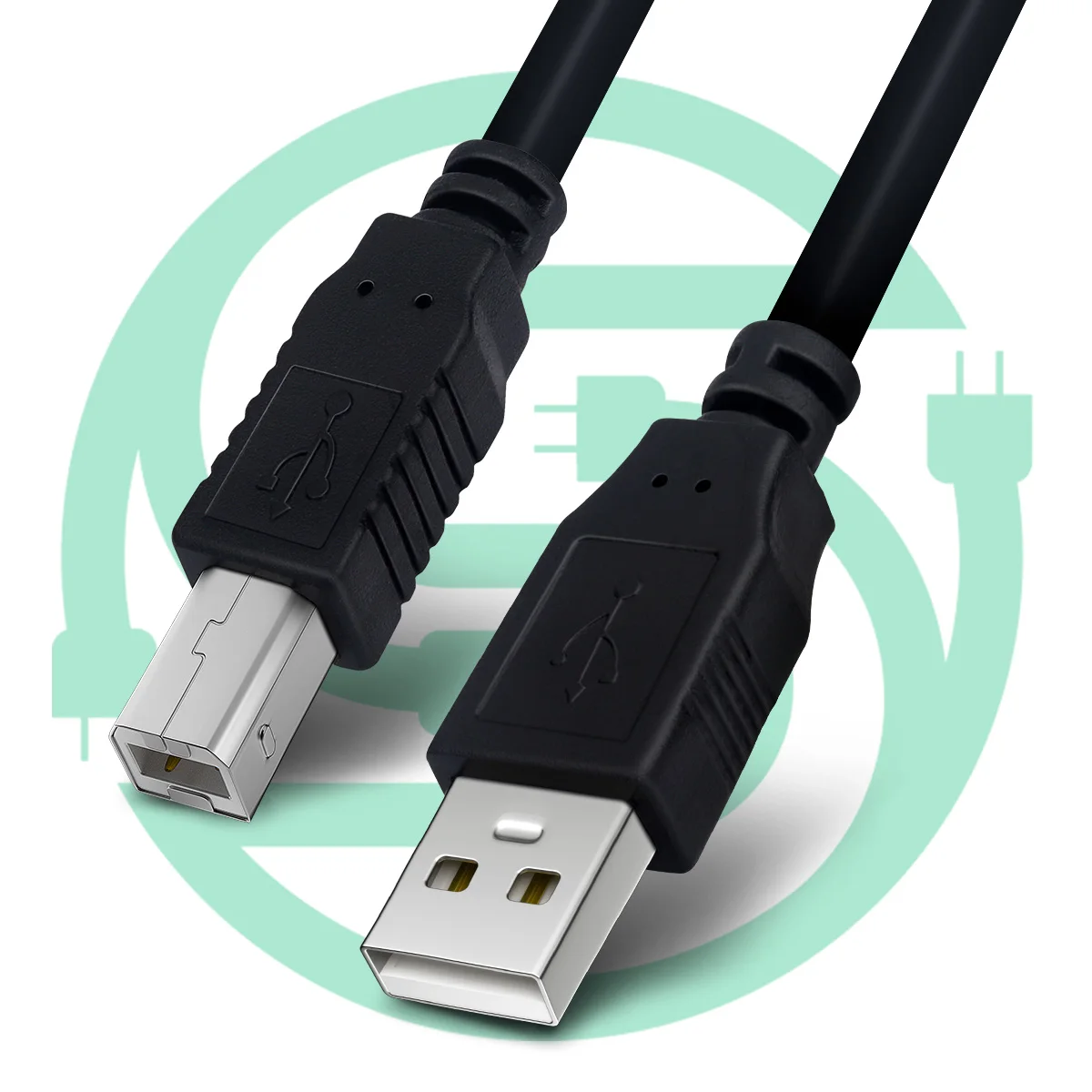 USB Printer Cables 1.5M| 3M| 5M| 10M | Techyshop Kenya