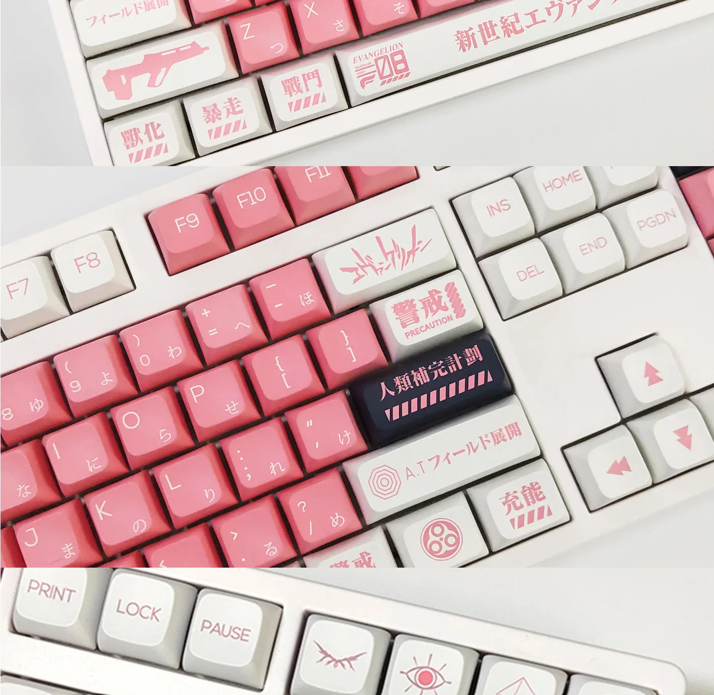 Colorful Mechanical Keycaps Custom Machining Keyboard Arrow Cross Shaft ...