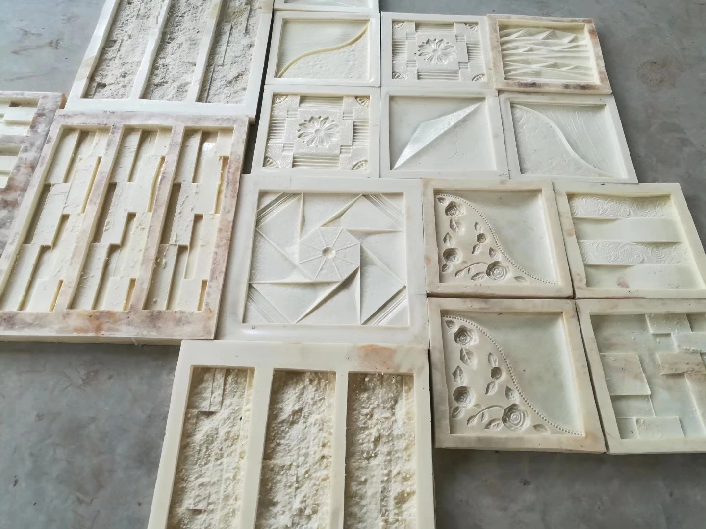 Rubber Silicone Molds for Decorative Concrete & Stone, OEM | Wholesale