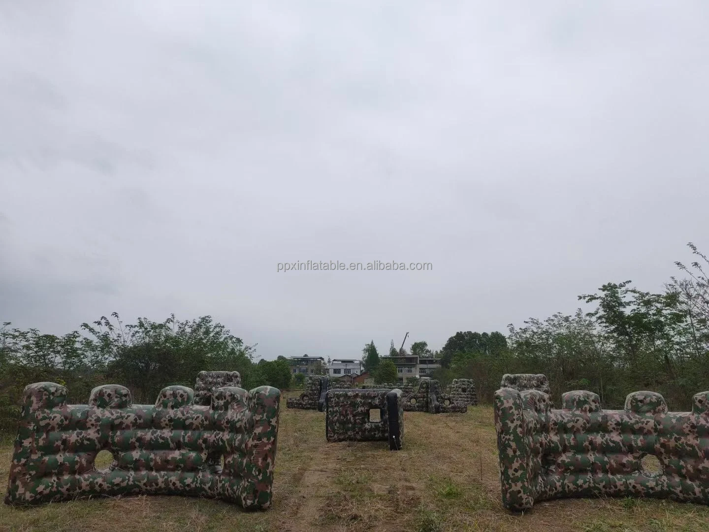 Inflatable Shooting Bunker Field Indoor Archery Range Inflatable Bunker ...