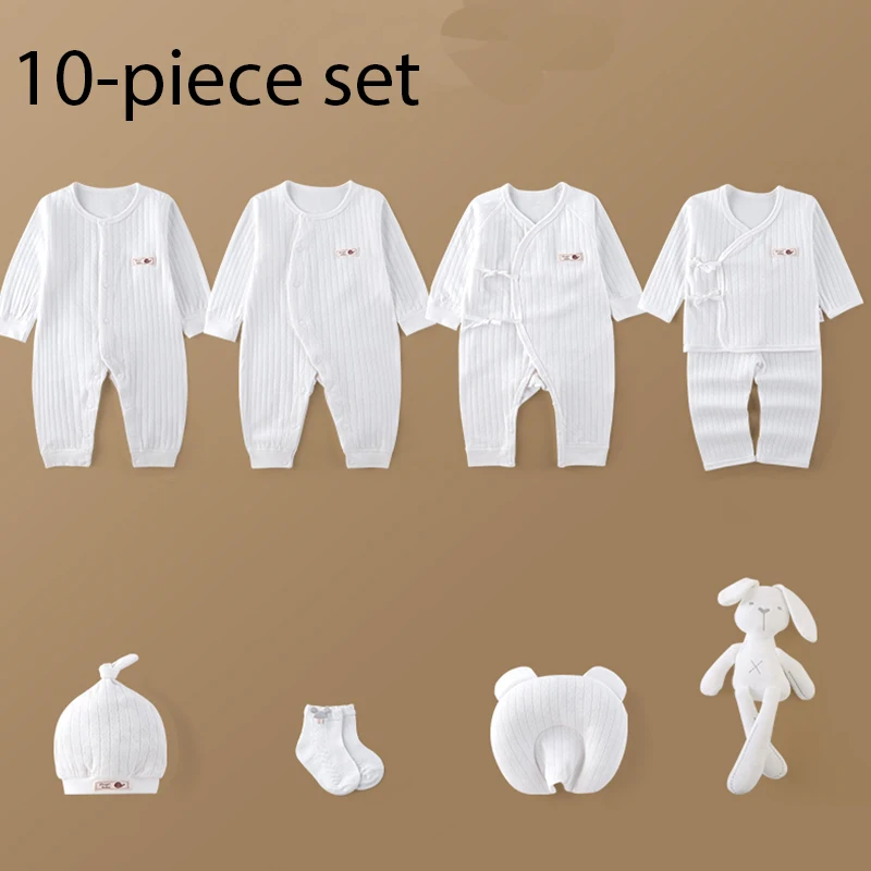 Spring Latest Design 100% Cotton Newborn Gift Box Clothes 12pcs Soft ...