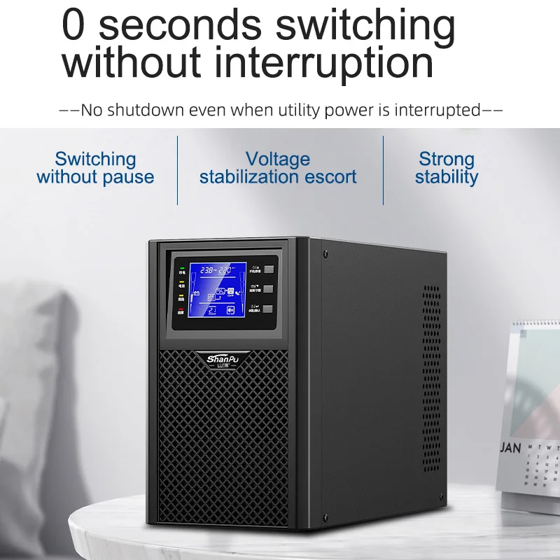 High Frequency Online Ups Factory Direct Long Backup Time Ups Single ...
