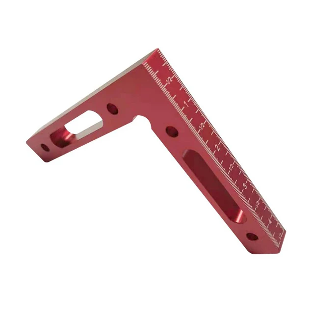 90 Degree Positioning Rulers Squares Aluminium Alloy Right Angle Corner ...
