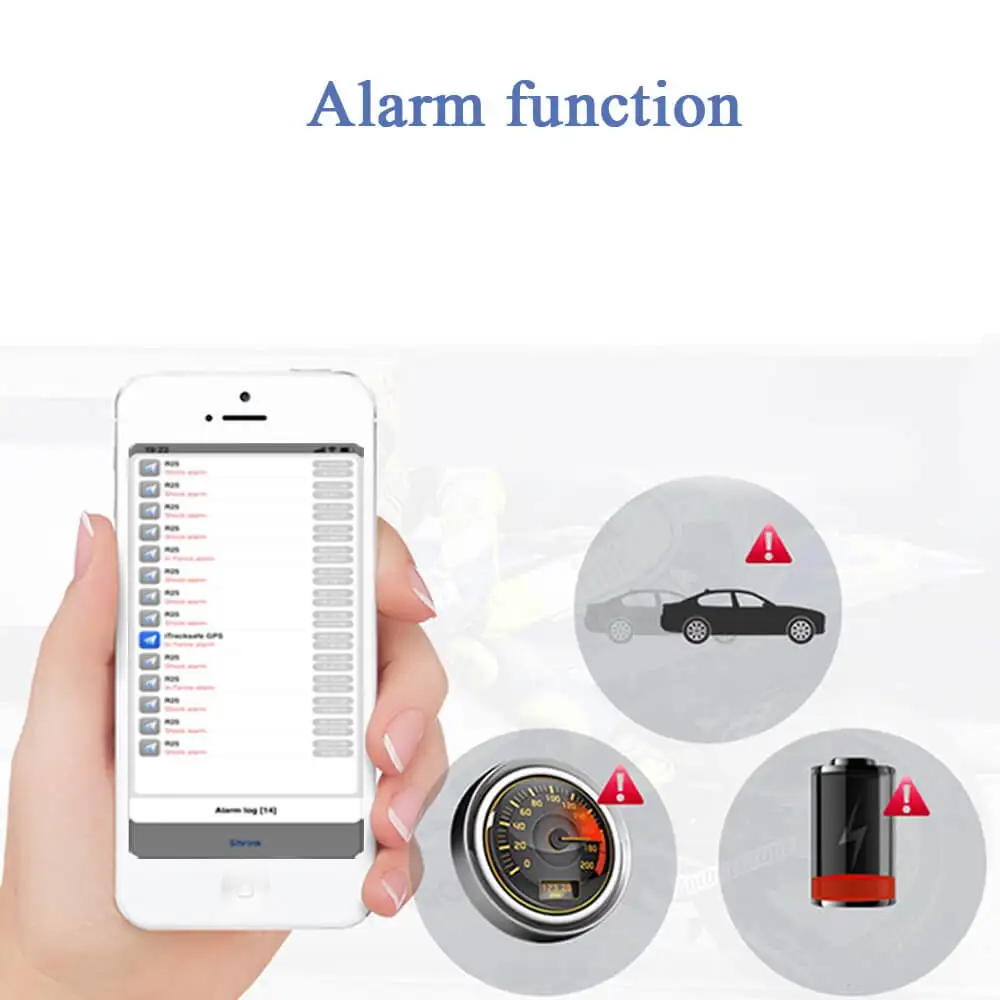 Vibration Speeding Alarm Geofence Cut Off Power Locator Vehicle Gps ...