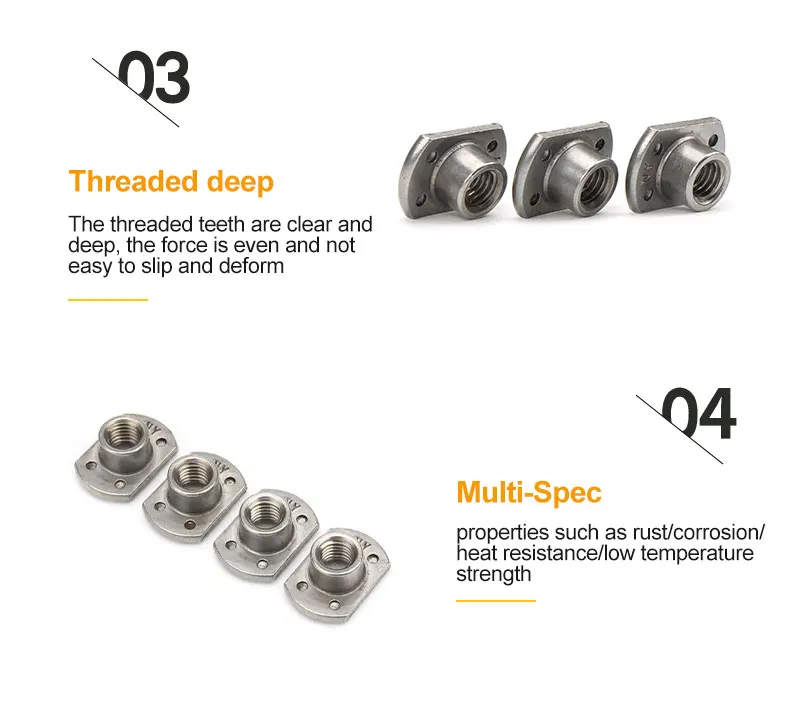 Stainless Steel Furniture Connector T Weld Nut M3 M6 M8 M10 T Type Nut ...