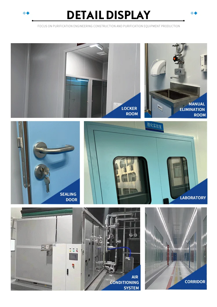 Laboratory Clean Room Cleanroom System Clean Room Window Price - Buy ...