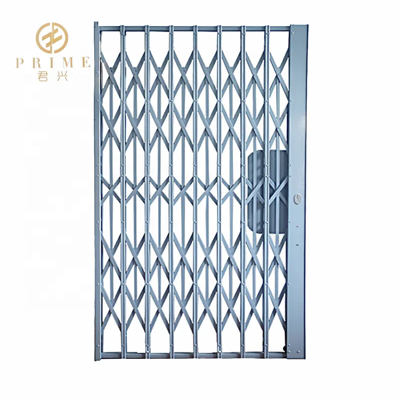 Expandable scissor Security Collapsible Sliding Door Telescopic home ...