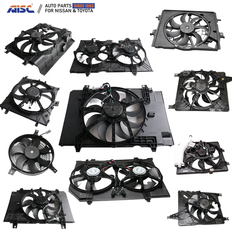 AISC 21481-1HS2C Radiator Cooling Fan Motor Assembly for Nissan Sunny ...