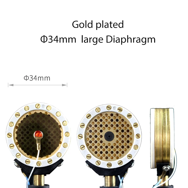 Manufacture Large 34mm Diaphragm Mic Professional Studio Condenser ...
