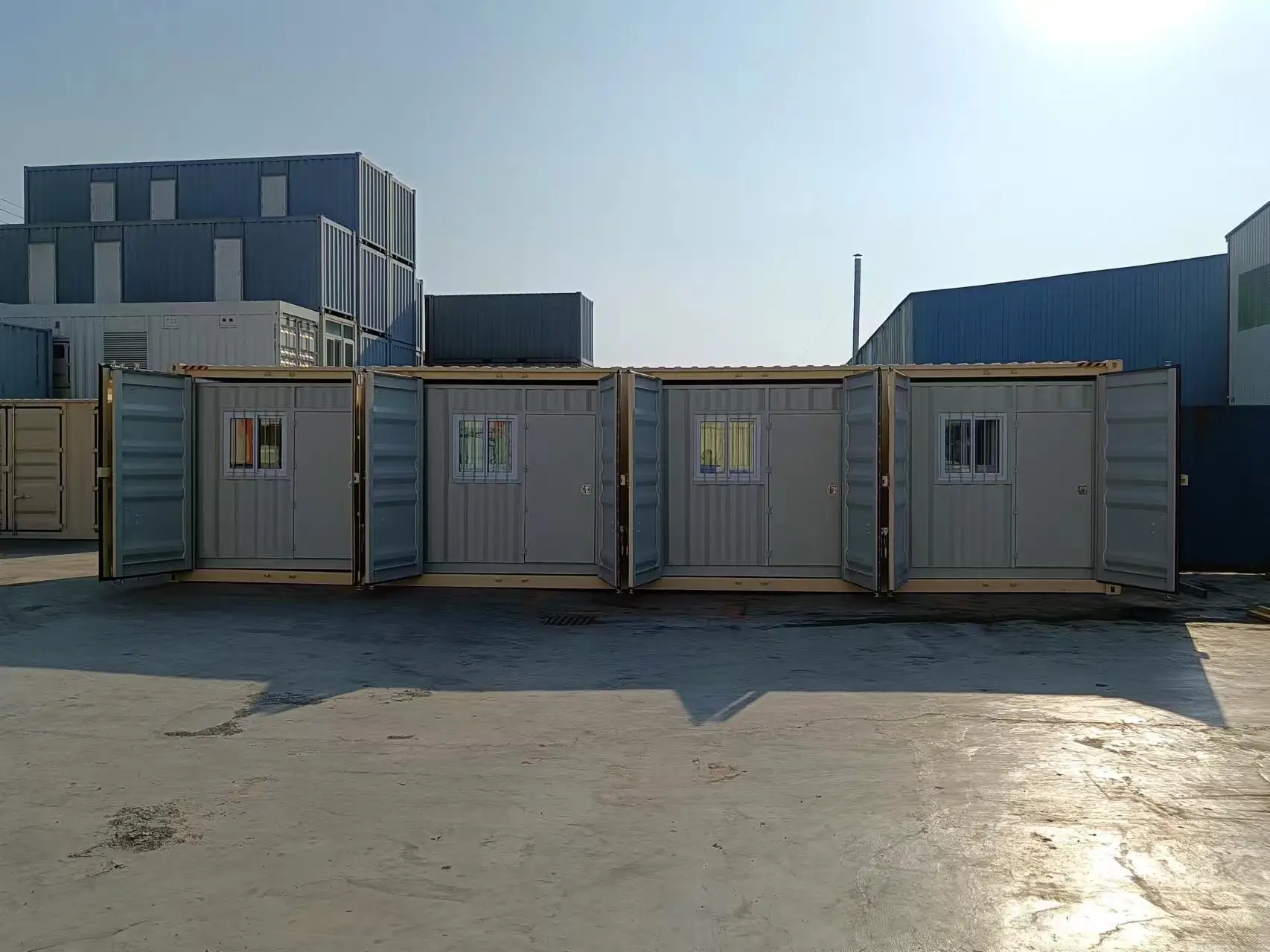 Rayfore 40HC OS Open Side with 4 Doors Standard Oversea Cargo Shipping ...