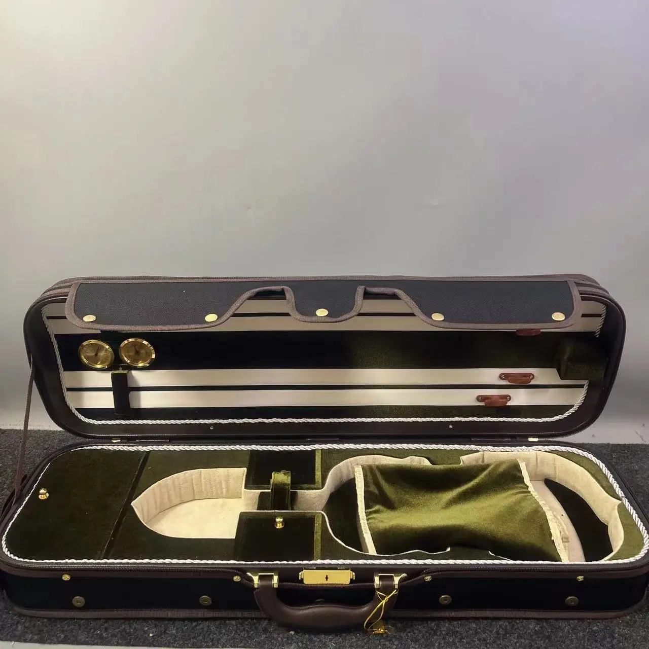 High Grade Wood Violin Case Rectangle Violin Case 4/4 Wholesale Wood ...