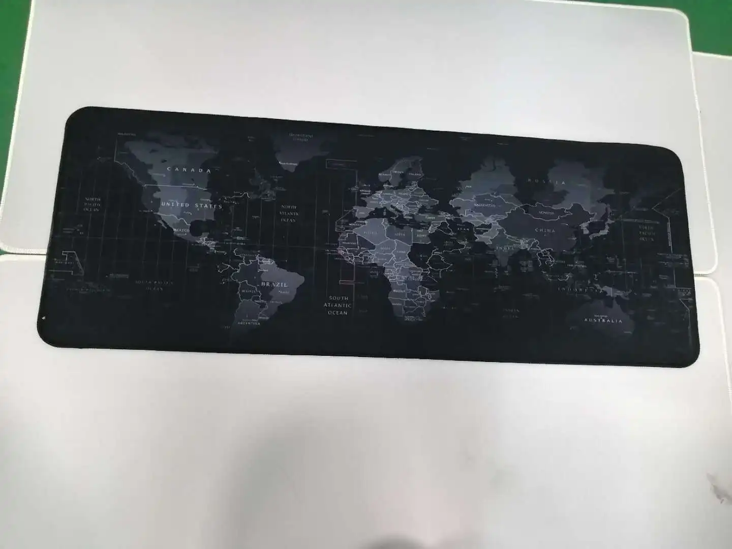Game World Map Mouse Pad Natural Rubber Waterproof Large Table Mat ...