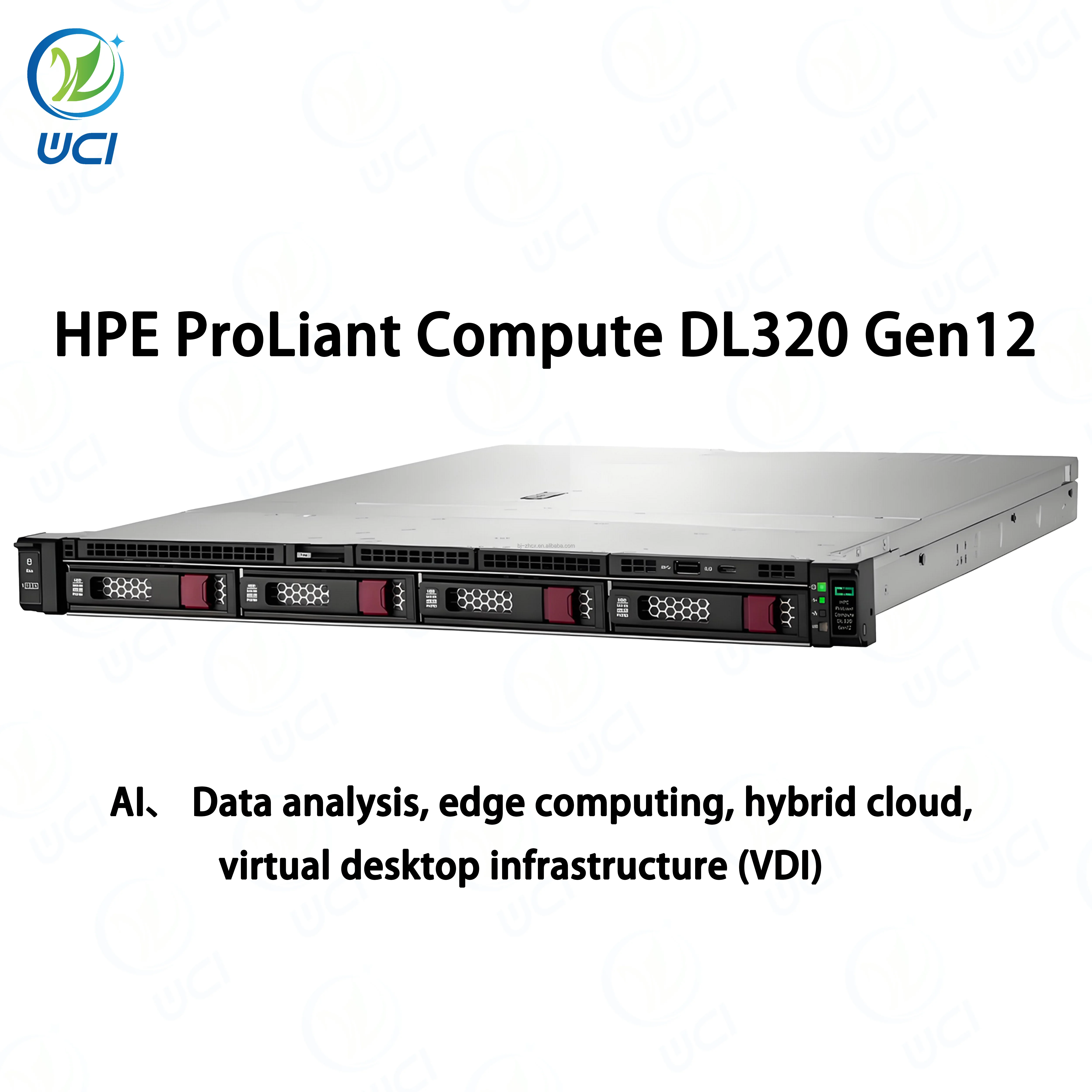 HPE ProLiant DL320 Gen12 1U Rack Server with Intel Xeon CPU AI Compute ...