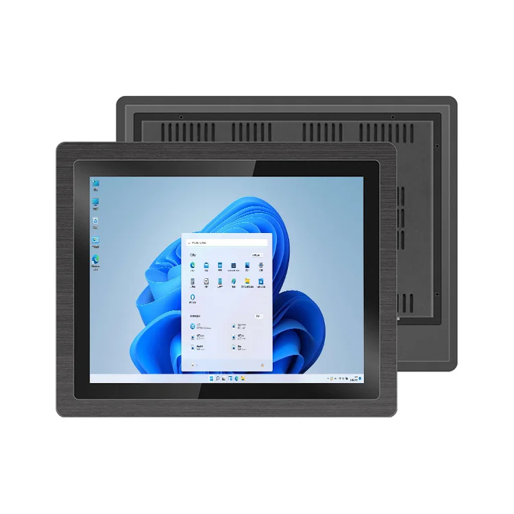 9-36v Wide Voltage Dual Lan Win10 Industrial Computer J1900/4125/6412 I3 I5 I7 X86 Panel Pc ...