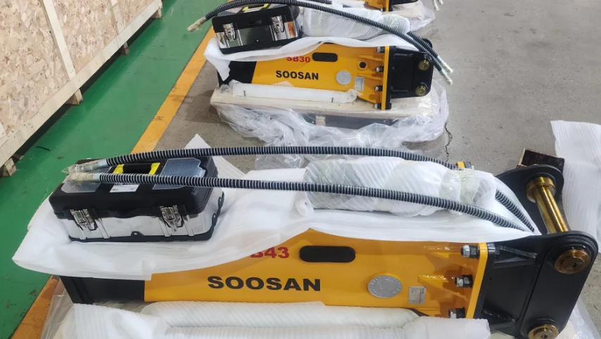 Soosan SB30 Hydraulic Rock Hammer for 2.5-4.5 Tons Excavator