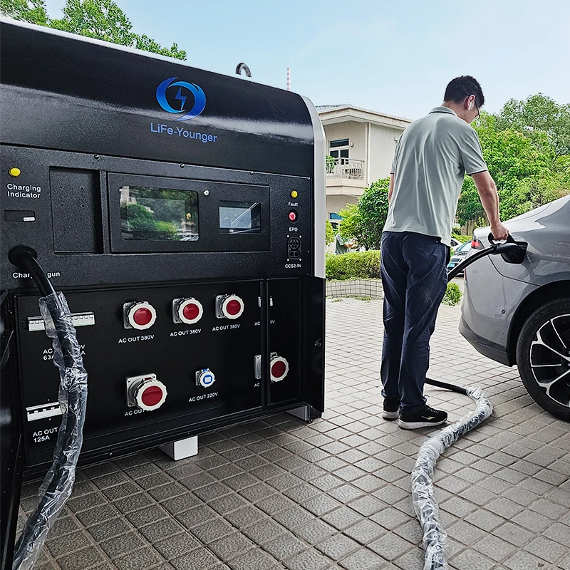 Charging Station Dc Ev Charger Mobile Electric Vehicle Charging Pile ...