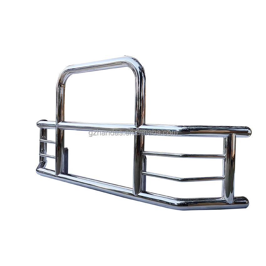 Semi Truck Deer Guard Front Bumper 304 Stainless Steel Truck ...