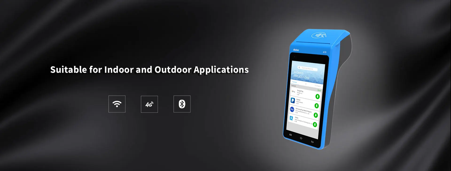 Aisino 5 Inch Android Smart Commercial Cloud Pos Terminal A78 Payment ...