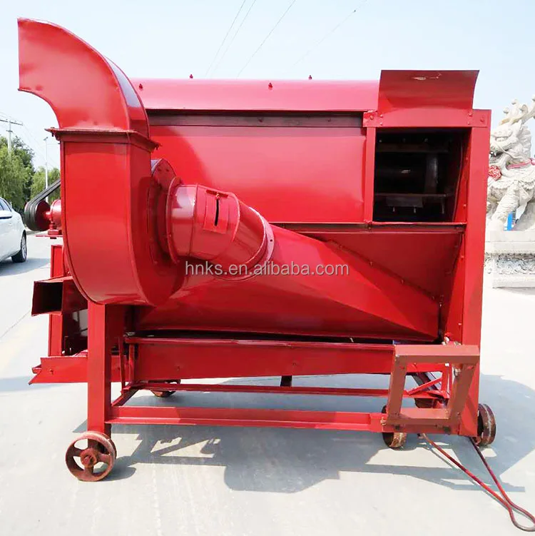 Mini batteuse manuelle mobile de riz et de blé en stock, fraiseuse de ...