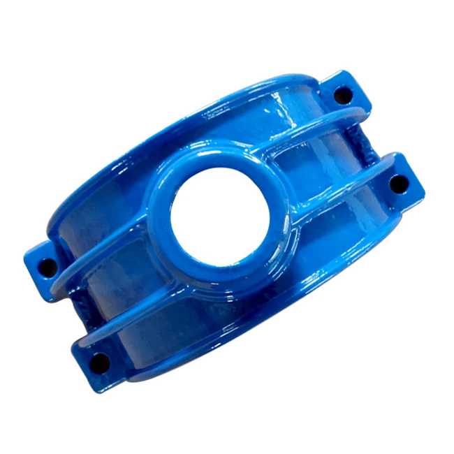 Ductile Iron Saddle Clamp For Pvc/pe Pipe - Buy Saddle Clamp For Pvc ...