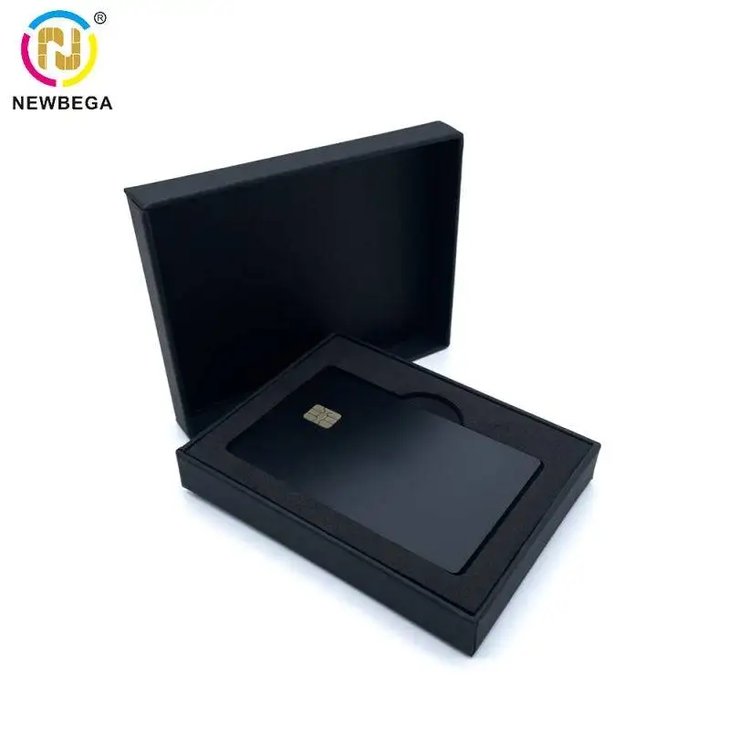 Custom Metal Nfc Business Card With Demonstration Introduction Card ...