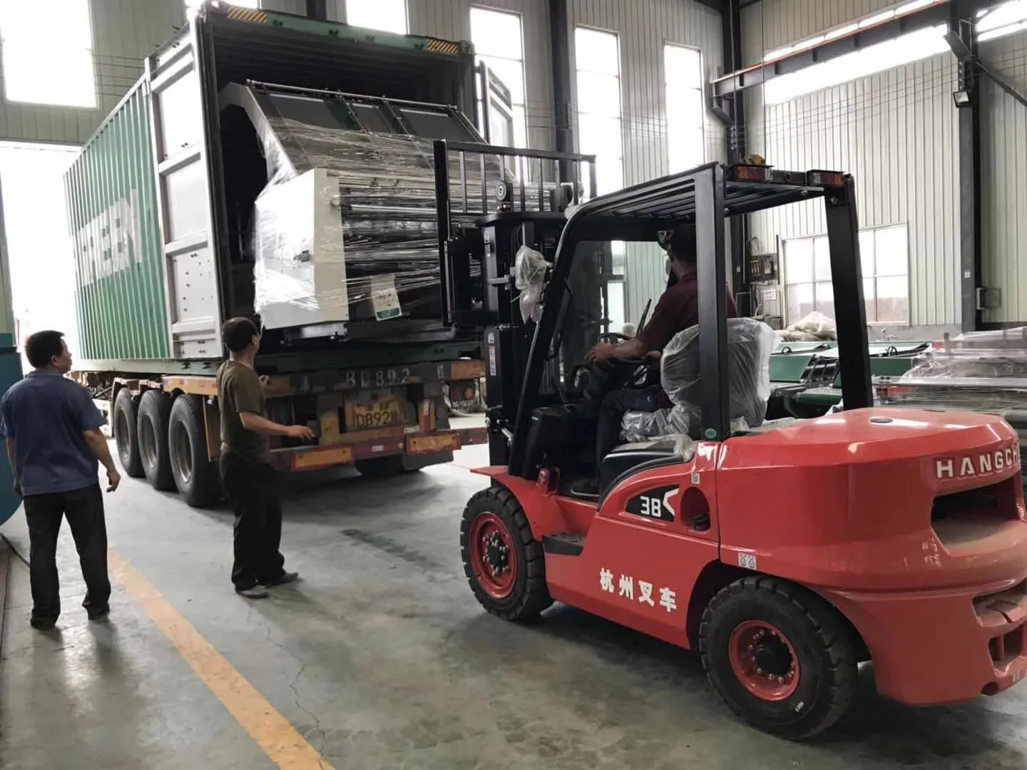 Zhenhua Boxes Single Face Corrugated Paperboard Laminator Flute ...