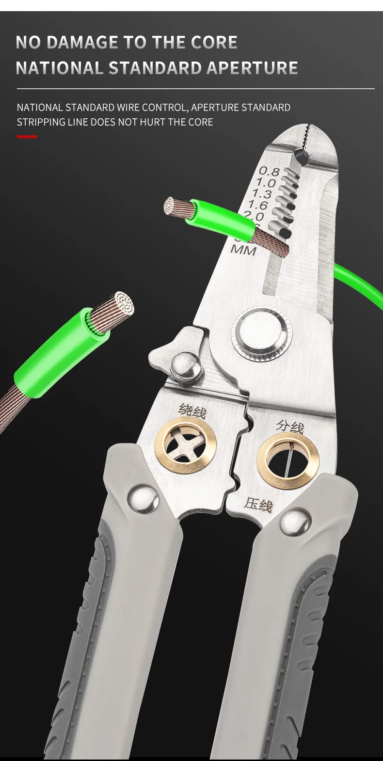 Multifunction Stripping Copper Automatic Cutting Wire Stripper Machine ...
