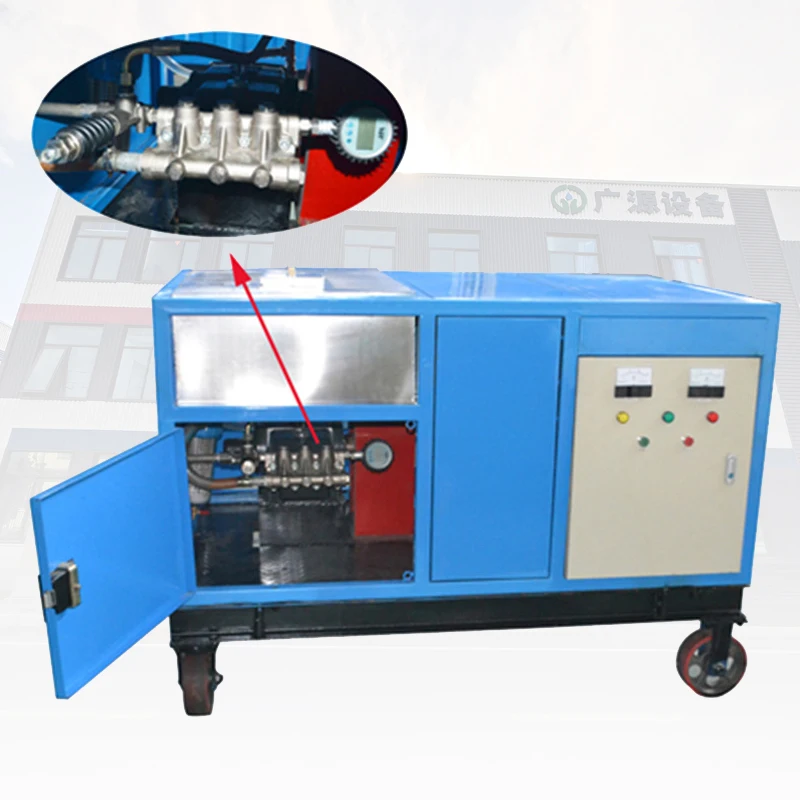 1200bar Industrial Pipe High Pressure Water Jet Cleaning Hydro Blasting ...