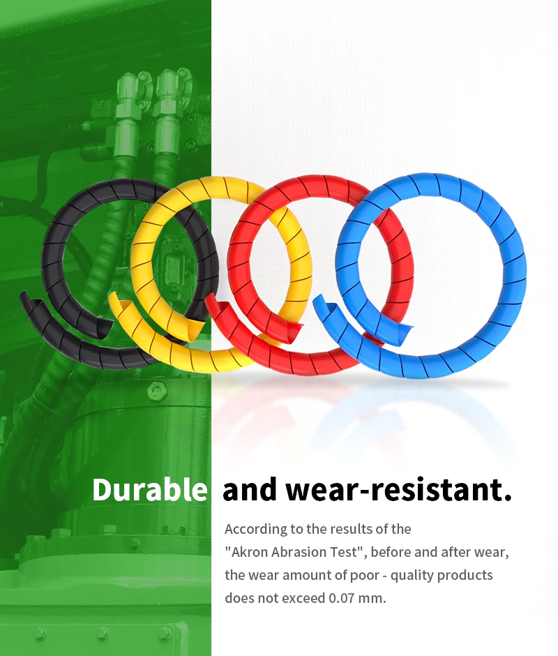 Customized Flame Resistant Spiral Hose Protector Sleeve
