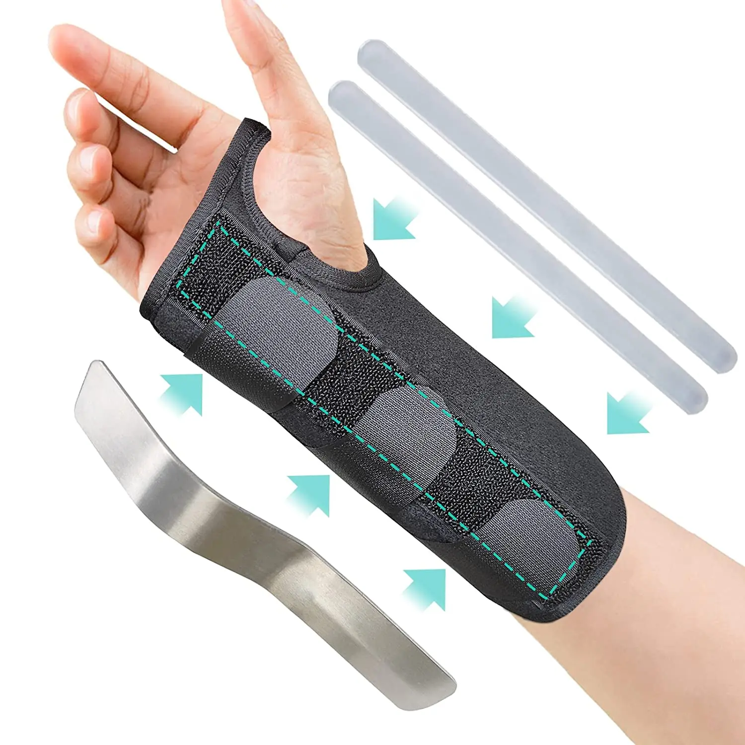 Hkjd Wrist Night Sleep Support Brace Orthopedics Carpal Tunnel Wrist ...
