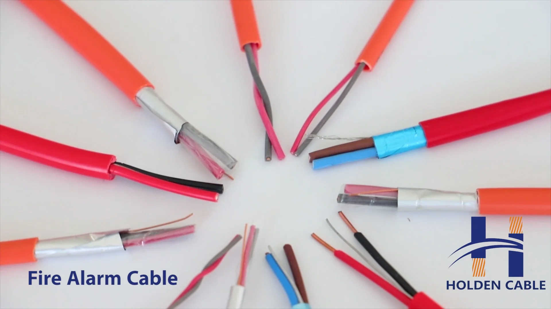 Solid Copper Shielded Pvc Double Shield Security Fire Resistant Alarm ...