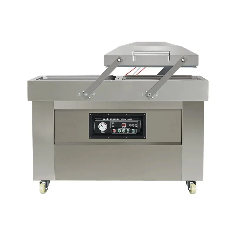 Commercial Vacuum Machine for Food Packaging Double Chamber Vacuum ...