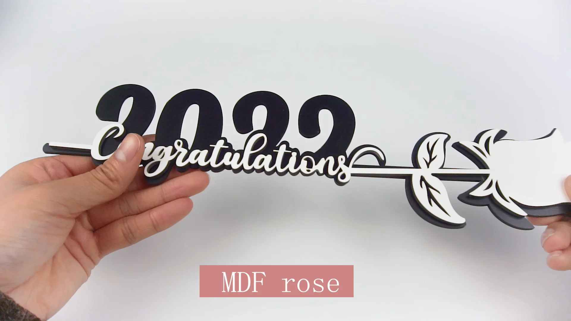 In Loving Memory 2023 Congratulations Mdf Sublimation Rose - Buy 2023 ...