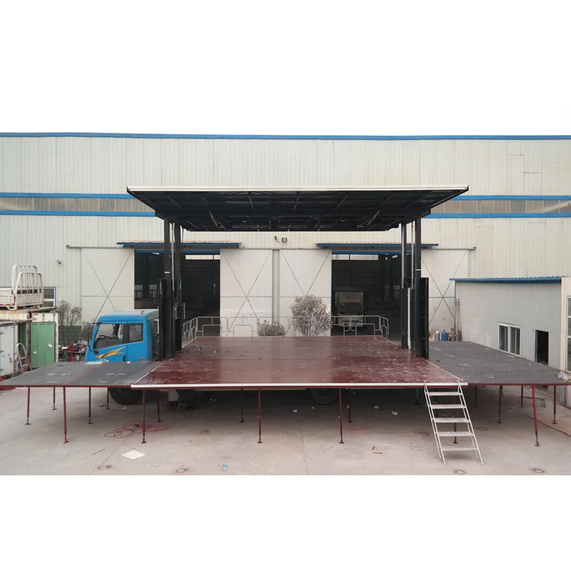 Mobile Led Advertising Car - Digital Multifunctional Stage